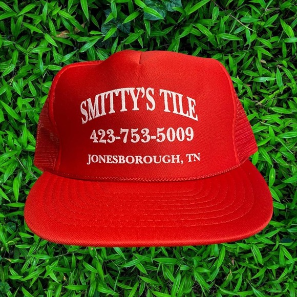 American Vintage | Accessories | Smittys Title Company Red Foam Otto ...